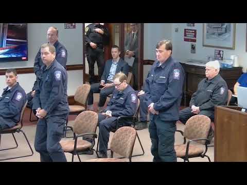 Montco Commissioners recognize the heroic efforts of the DPS Urban Search & Rescue Team
