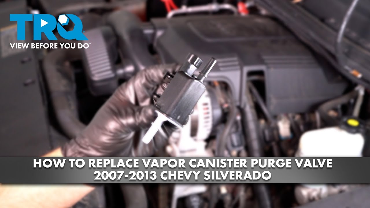 How to Replace Vapor Canister Purge Valve 2007-2013 Chevy Silverado