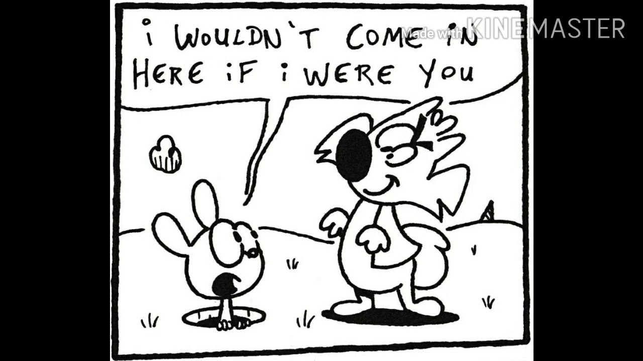 Doodle Toons comic: Rabbit hole
