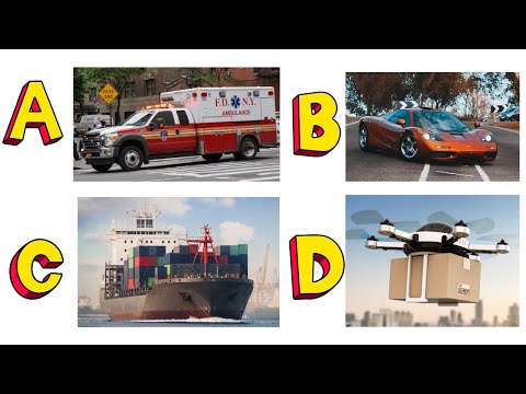 ABC Vehicle Rhymes from A to Z! | Fun & Educational Transport Song for Kids