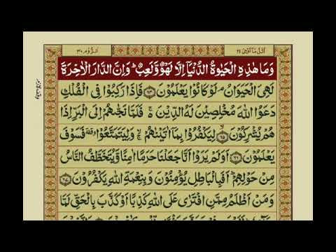 Quran Para 21 With Urdu Translation | Recitation : Mishary Rashid Alafasy.