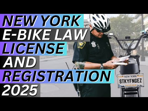 New York E-Bike Laws License & Registration 2025! #ebike #ebikelaws #newyork