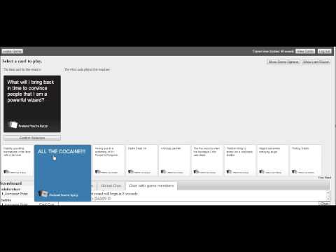Pretend You're Xyzzy (Cards Against Humanity) - Solo Run
