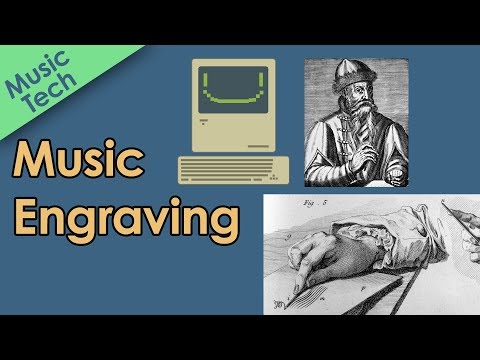 Music Engraving - How Music was Made Before Computers