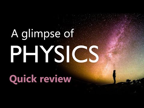 A Glimpse of Physics || Speed drawing physics - Part I