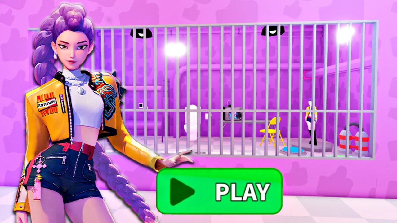 Rumi Prison Run! Obby Gameplay #roblox #obby #robloxgames #kpopdemonhunters