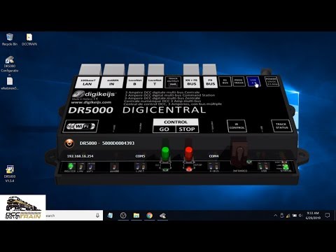 DIGICENTRAL DR5000 Updating software and firmware V1.5.4