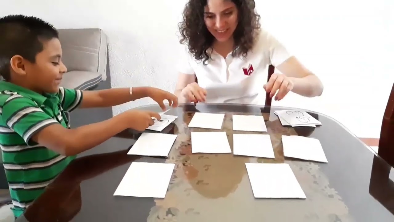 Memorama con nombres de animales