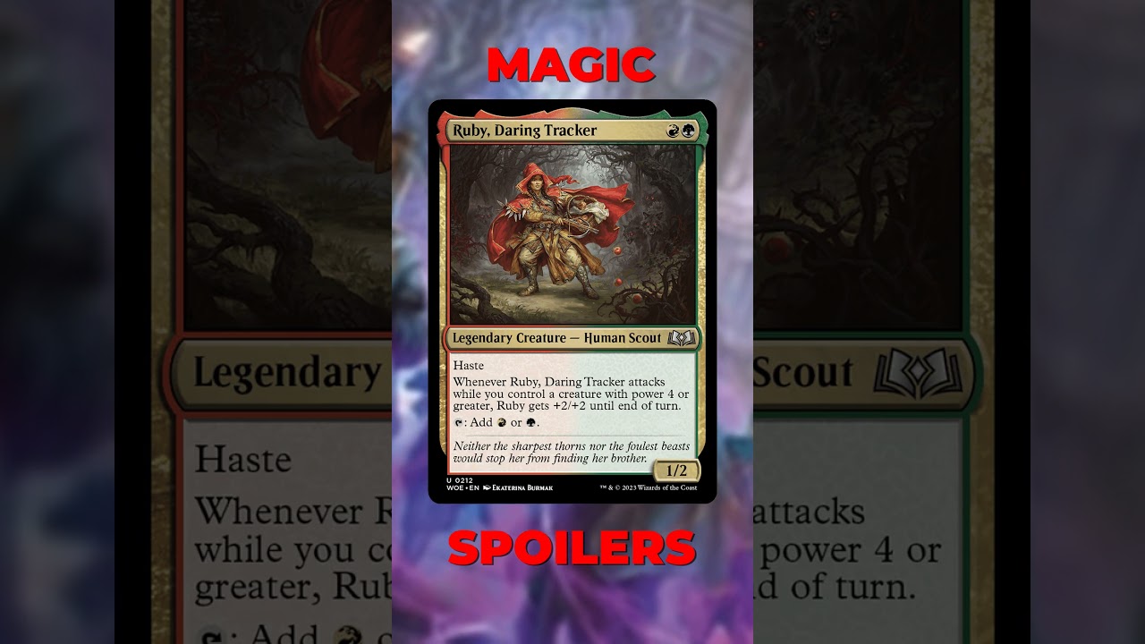 Magic Spoilers! Wilds of Eldraine | Ruby, Daring Tracker