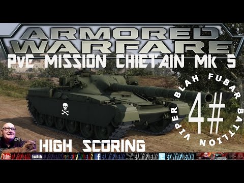 Steam Community :: Video :: Armored Warfare, PvE Mission, Chieftain Mk 5,Gameplay.