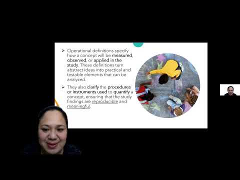 Conceptual and Operational Definition in Research