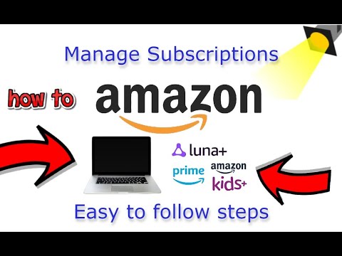 How To Manage Amazon Subscriptions