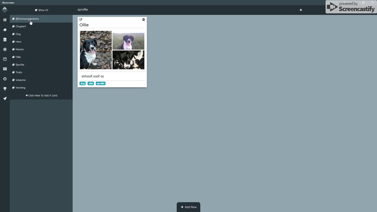 Wavemaker Database Tool Guide