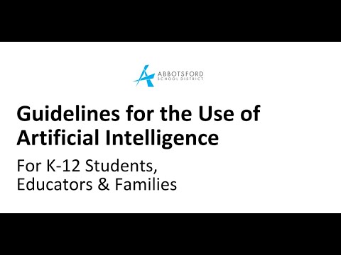 Abbotsford School District | Guidelines for the Use of AI