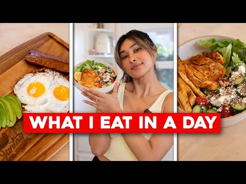 My Typical Day of Eating!!! High Protein + Low Carb