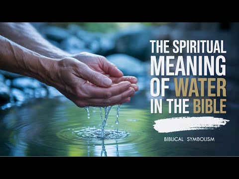 The Spiritual Meaning of Water in the Bible