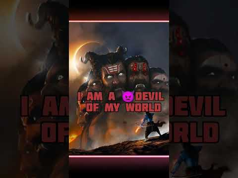 I AM A DEVIL 😈 OF MY WORLD🔥RAVANA🔥#shorys#viral#views#trendingreels##ravanasura