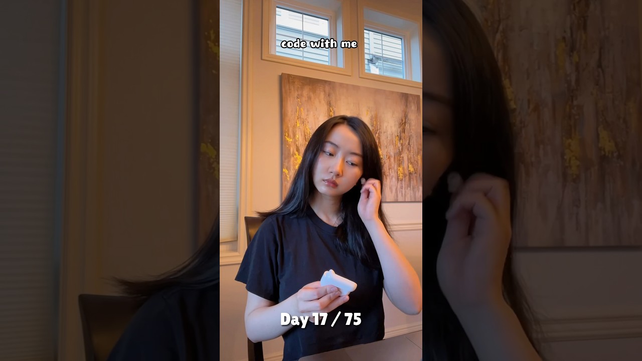 Code with me☕️Day 17/75: 75 days of leetcode challenge #code #coding #softwareengineer #studywithme