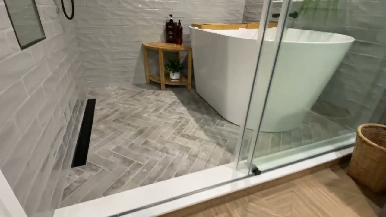 Just like HGTV A Bathtub Inside The Shower