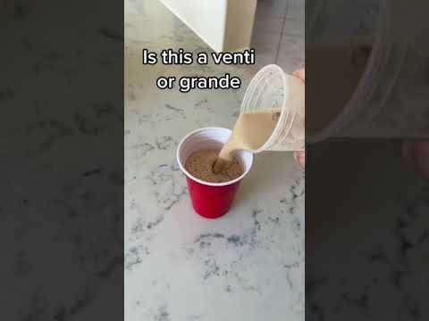 A Venti Actually Fits in a Grande?