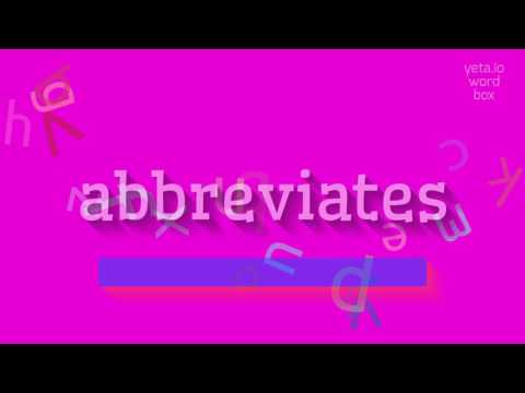 AFKORTINGEN - HOE ZEG JE AFKORTINGEN? #afkortingen (ABBREVIATES - HOW TO SAY ABBREVI