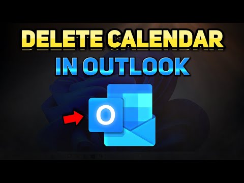 How to Delete a Calendar in Outlook (Tutorial)