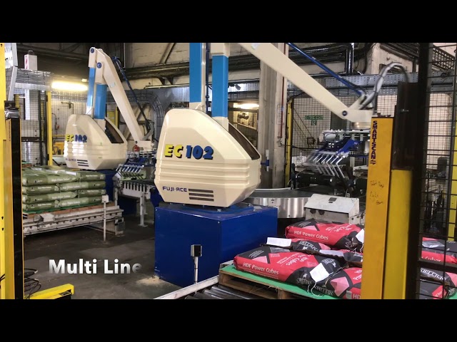 Sack Filling & Robot Palletising Machines For Agriculture & Industry