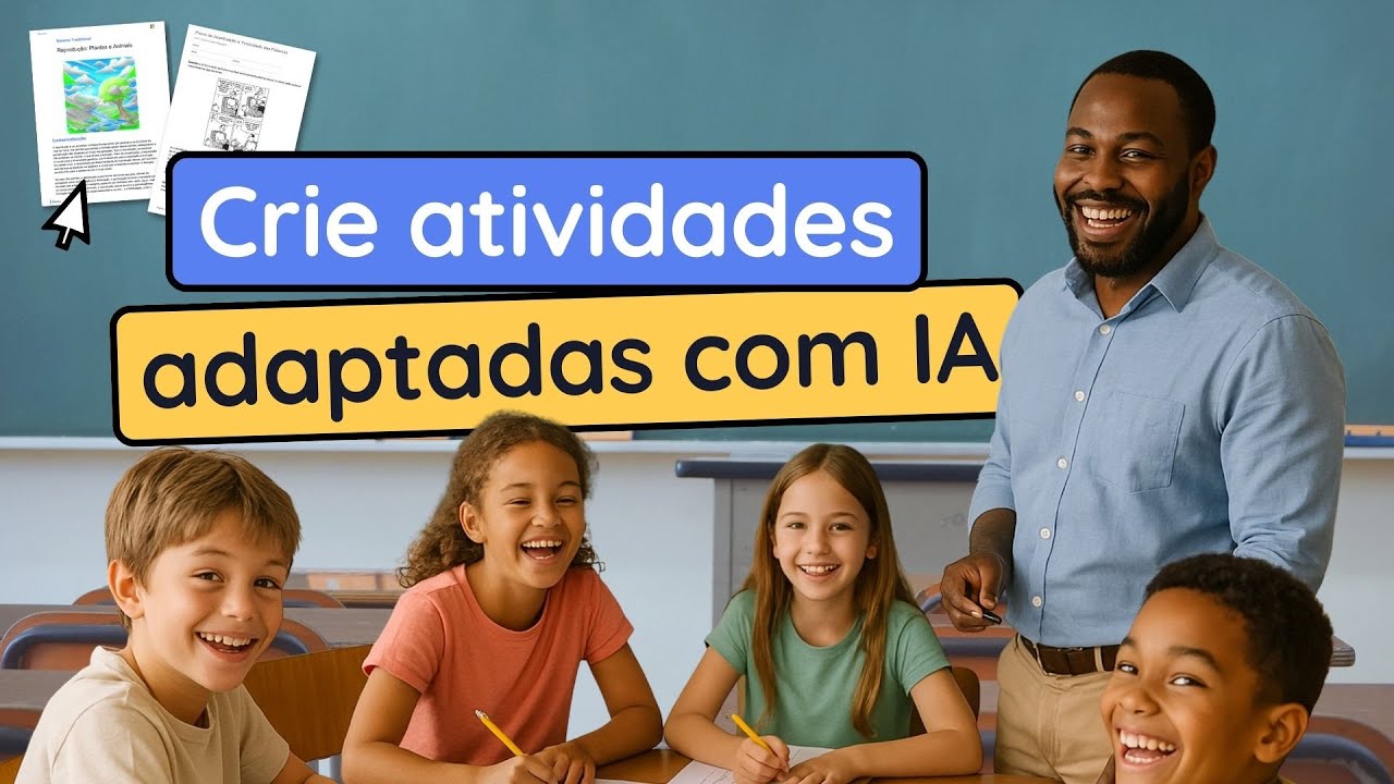 Acessibilidade com IA: Como criar atividades adaptadas em minutos