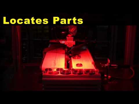 FANUC Robotics M-1iA Certified Education Robot Training Cart with iRVision & Conveyor
