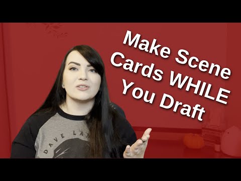 Why You Should Make Scene Cards While You're Drafting Your Novel