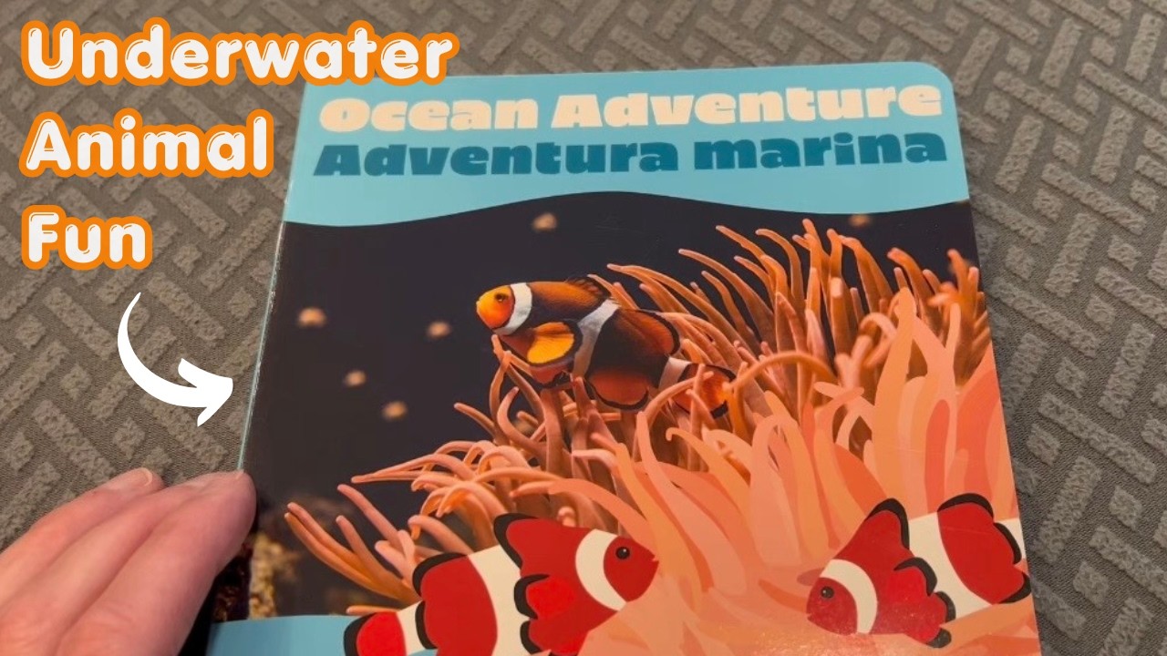 Ocean Adventure Kids Book Review Learn Sea Animals and Ocean Life