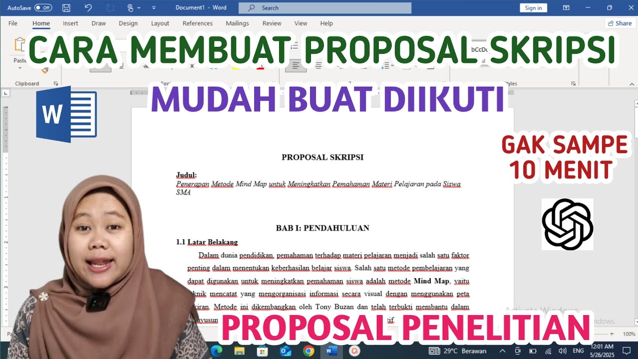 Cara Membuat Proposal Skripsi yang Mudah untuk Diikuti