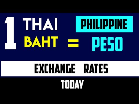 1 THAI BAHT TO PHILIPPINE PESO EXCHANGE RATES TODAY 23 June 2024