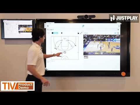 T1V Product Demo | Just Play Sports Solutions + ThinkHub for Basketball