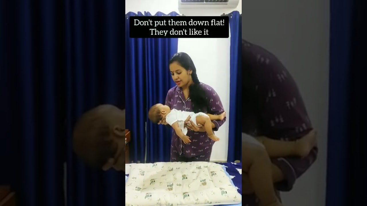 My baby wakes up as soon as i put her down on the mattress! How to tackle this?