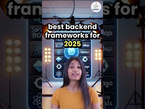 ???? Must-Learn Backend Frameworks for 2025 – Don’t Get Left Behind! ????