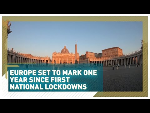 Europe set to mark one year since first national lockdowns