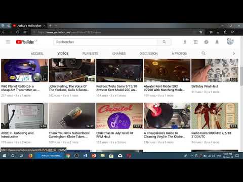 YouTube Channel highlight Arthurs Hallicrafters and audio lab kitchen check it out