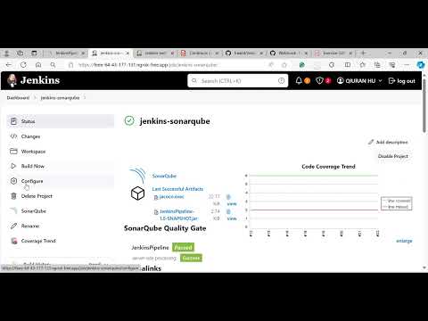 A Beginner's Guide to CI/CD Using Jenkins, GitHub, Ngrok, Webhooks, JaCoCo, and SonarQube (Part 1/2)
