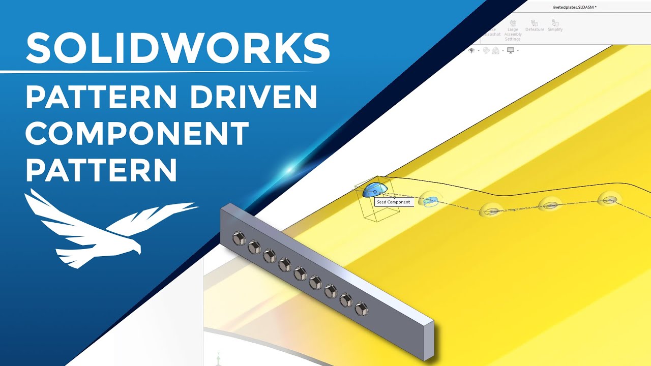 SOLIDWORKS: Pattern Driven Component Pattern
