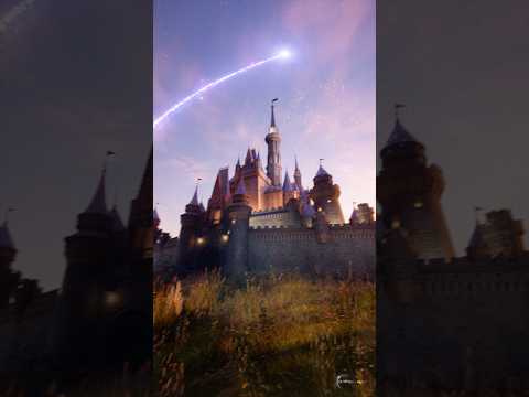 Disney Castle REAL LOCATION! FINALLY FOUND IT! CGI by @olivervisualfx ❤️ #cgi #vfx #tinkerbell