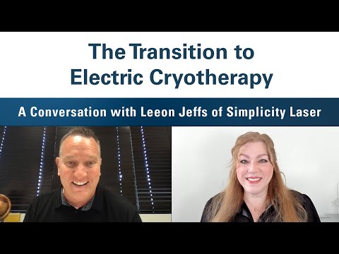 The Transition to Electric Cryotherapy - A Conversation with Leeon Jeffs of Simplicity Laser
