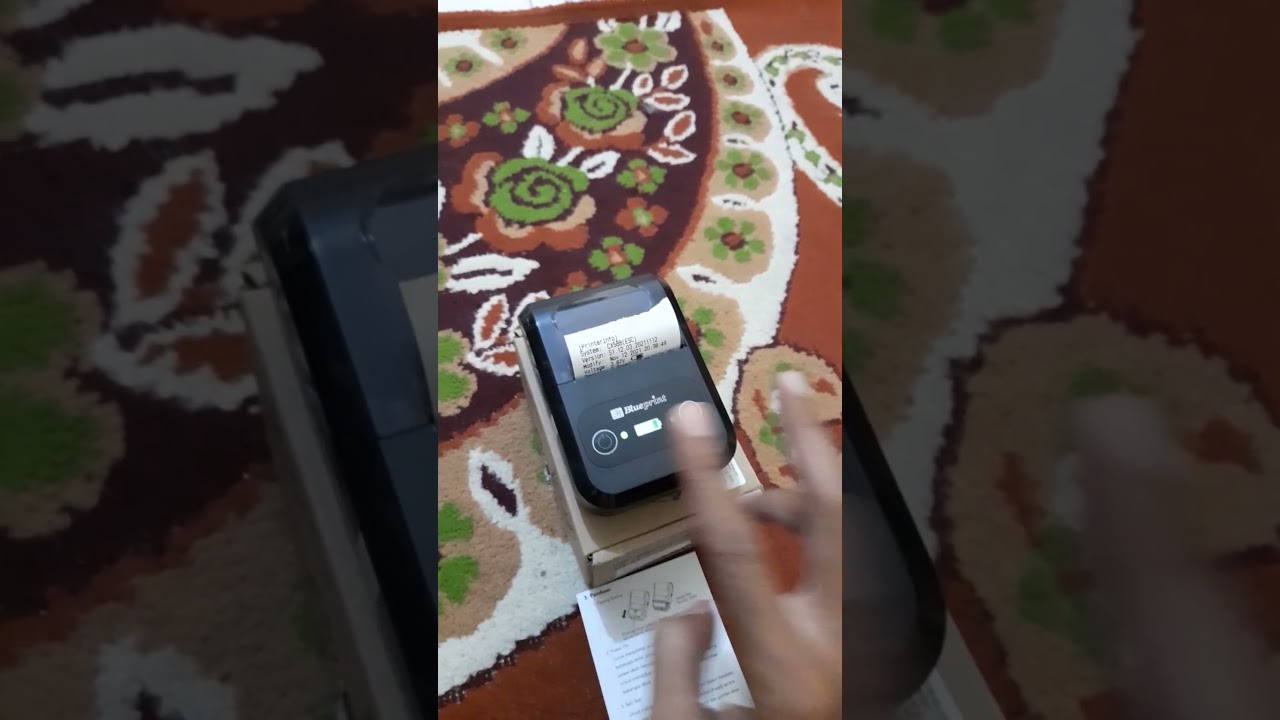 Printer thermal portable bluetooth blueprint eco 58