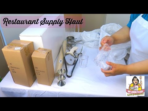 Restaurant Supply Haul ~ Cookware and Kitchen Gadgets ~ Fortessa Outlet ~ Amy Learns to Cook