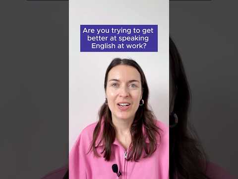 Business English: essential vocabulary for work!