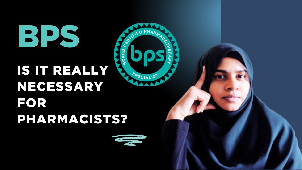 BPS Certification: Essential or Optional? #pharmacist #pharma #pharmD