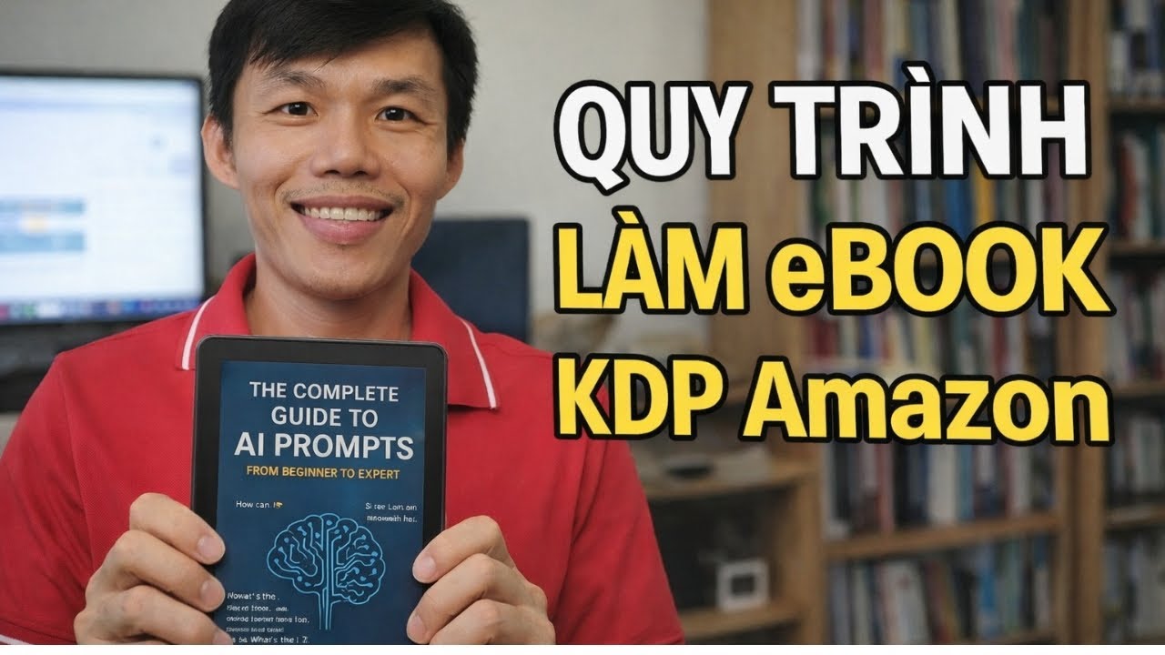 Quy Trình Làm Sách eBook Kiếm Tiền Online Amazon KDP 2026