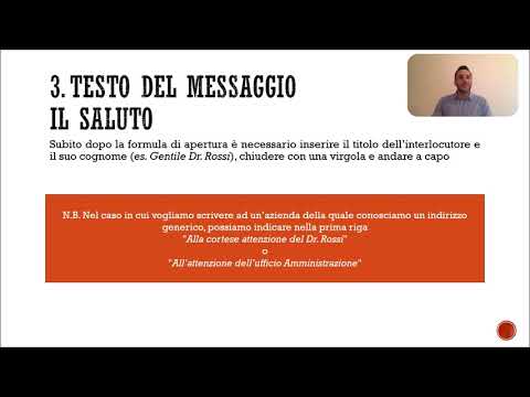 Come scrivere un'email formale - Emanuele Marsano