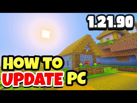 How to UPDATE Minecraft Bedrock 1.20.90 on PC