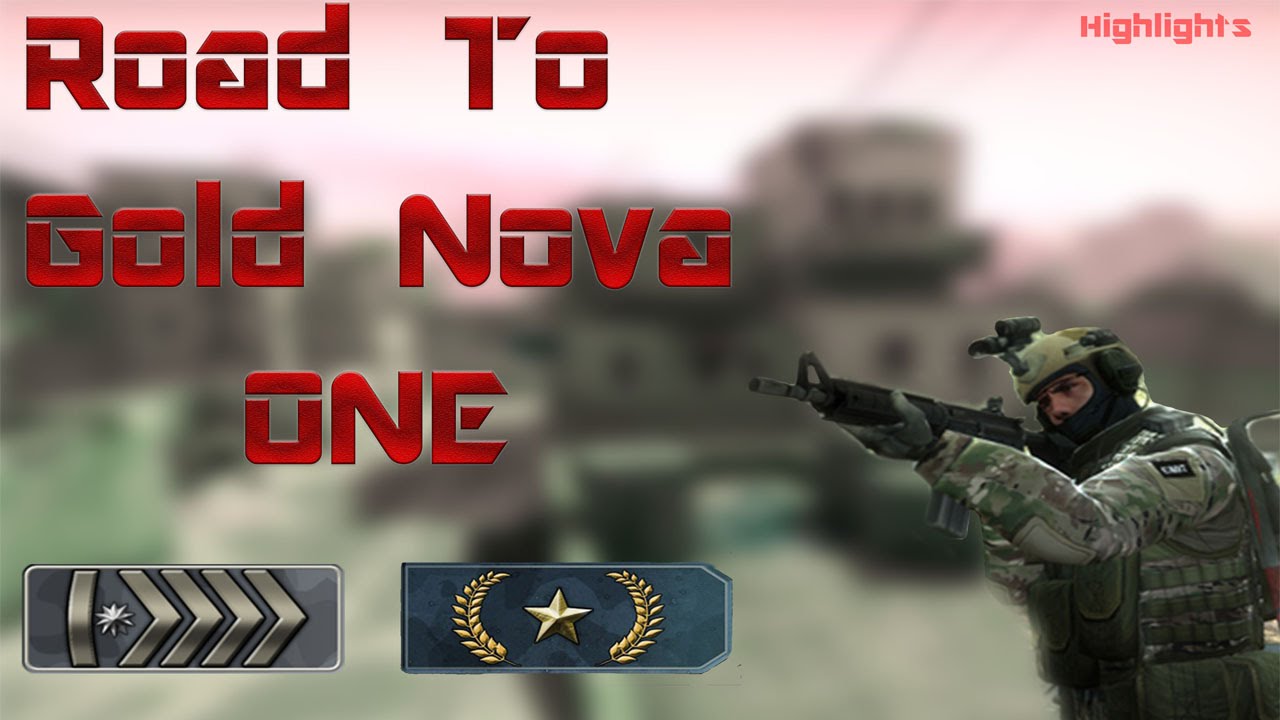 Road to Gold Nova One (CS:GO Highlights #1)